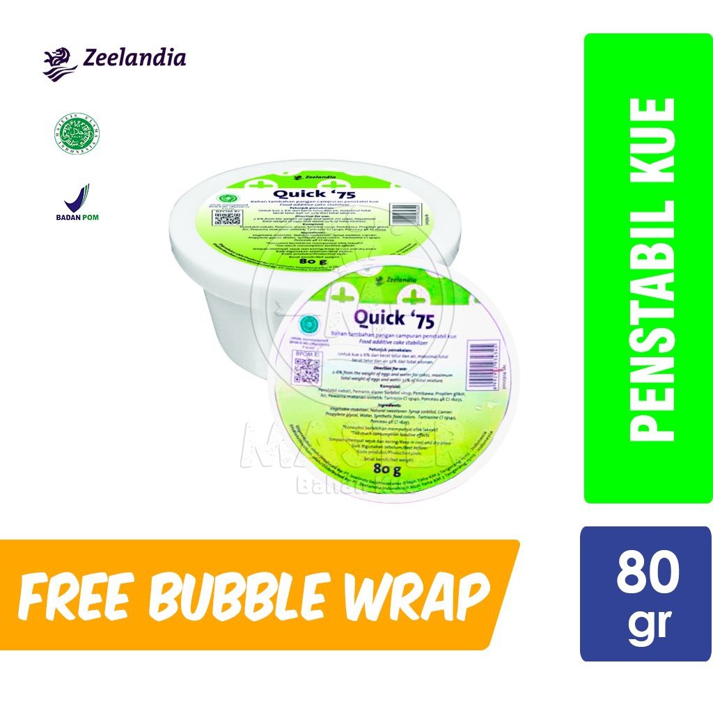Jual Quick 75 Emulsifier [80 gr] | Shopee Indonesia