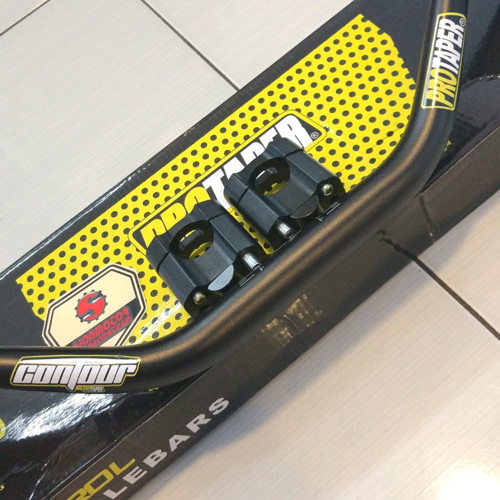 Jual Stang Fatbar dan Riser Protaper Contour Hitam Protaper | Shopee ...