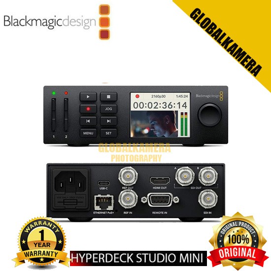Jual Blackmagic Design HyperDeck Studio Mini | Shopee Indonesia