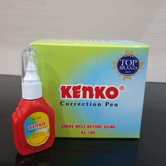 Jual TIPEX CORRECTION PEN BOTOL KENKO KE-108 / STIPO TIPE-X CAIR TIP EX ...