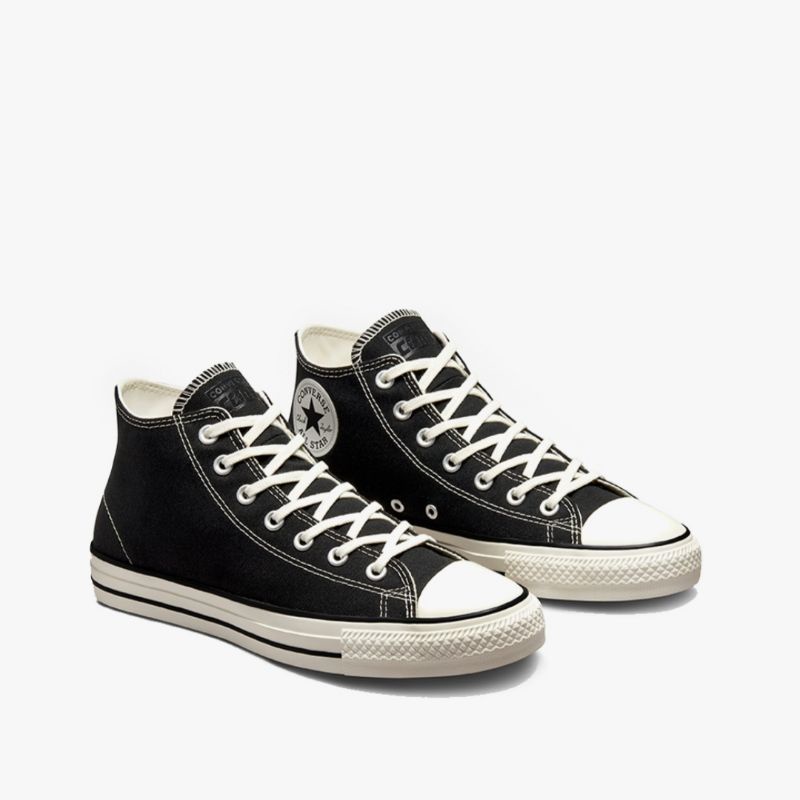 Jual Converse Cons Chuck Taylor All Star Pro Mid Black/Black/White ...