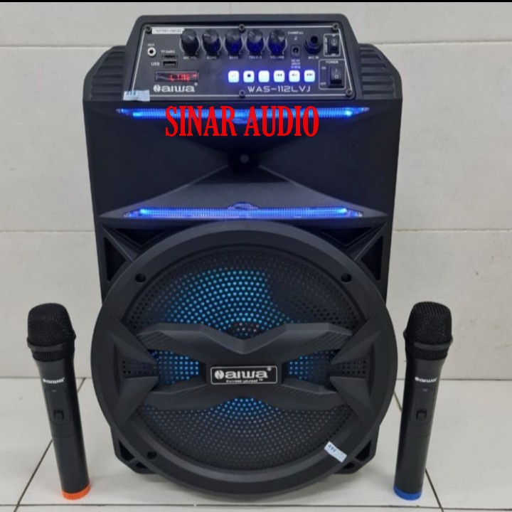 Jual Speaker Aktif Portable Wireless Aiwa 112LVJ Bluetooth 12 inch ...