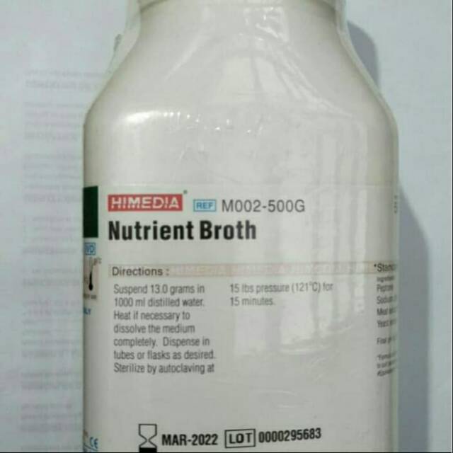 Jual Nutrient Broth Himedia, 10 gram 25 dan 50 gram | Shopee Indonesia