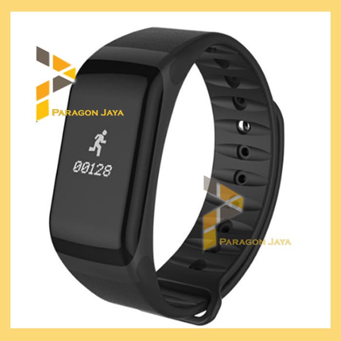 Jual SmartBand F1 Full Hitam - Smartwatch Smart Watch Xiaomi Mi Band ...