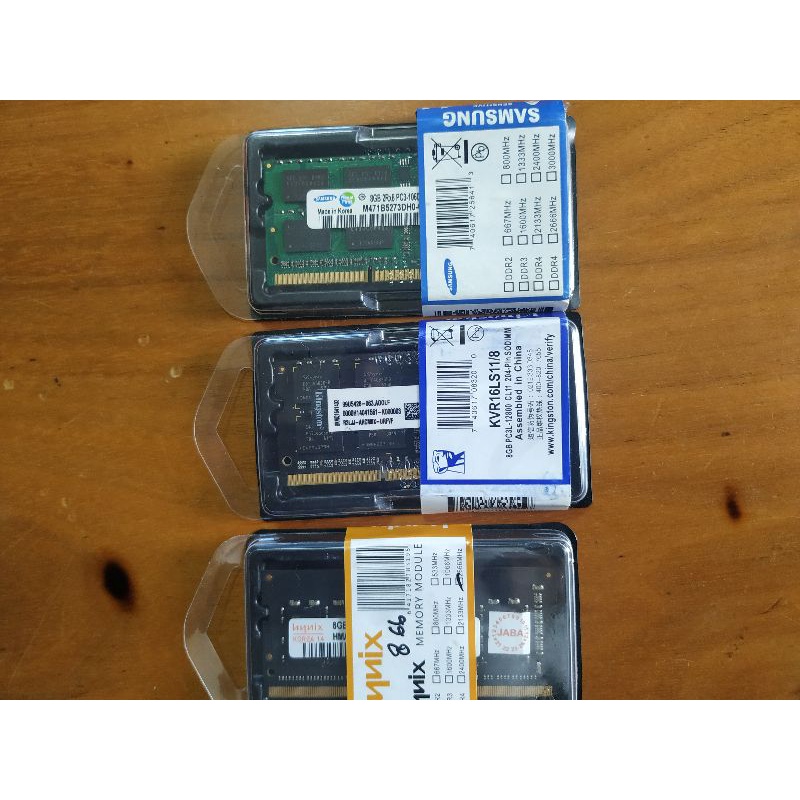 Jual RAM SODIMM laptop DDR3 DDR4 4GB 8GB 16GB PC4 PC3L PC3 1,35v 1,5v | Shopee Indonesia