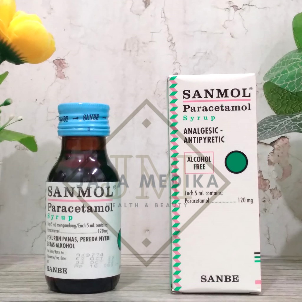 Jual Sanmol Paracetamol Sirup 60 ml / Syrup 120 Mg | Shopee Indonesia