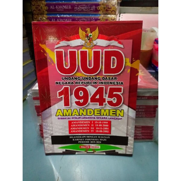 Jual Buku Undang Undang Dasar 1945uud Dasar 1945 Dan Amandemen Ukuran Besar Shopee Indonesia 
