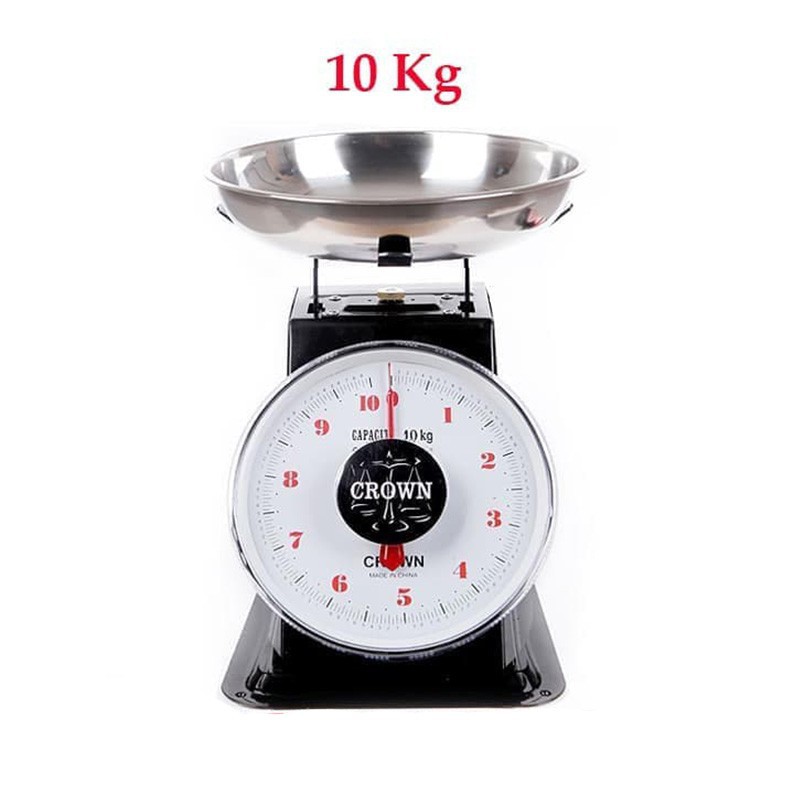 Jual TIMBANGAN CROWN DIAL SPRING SCALE 10KG | Shopee Indonesia