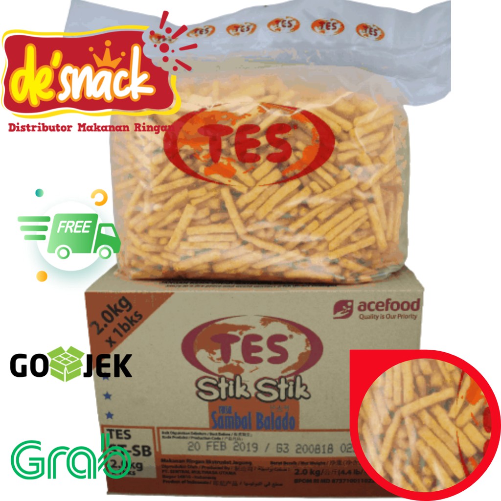 Jual DISTRIBUTOR/GROSIR/SNACK/CEMILAN/STIK STIK RASA SAMBAL BALADO ...