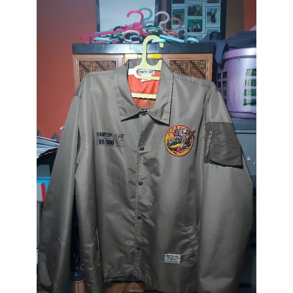 Jual Rawtype Riot X Unkl347 WB Jacket olive Green (Limited Edition ...
