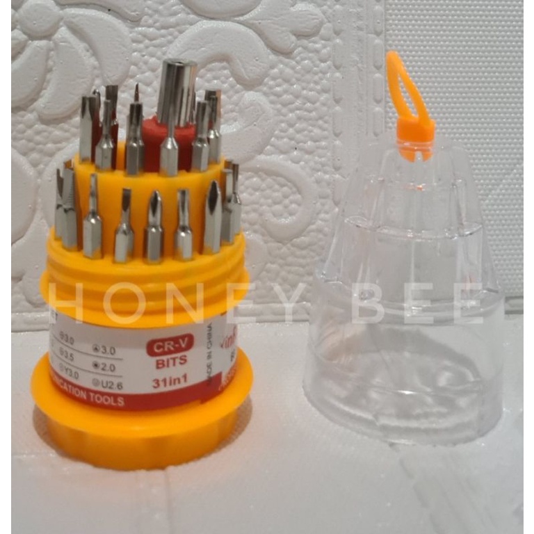 Jual obeng set reparasi 31 in 1 multifungsi lengkap obeng handphone Hp ...