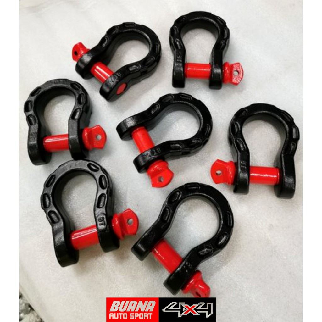 Jual Segel Omega Model Warn 8Ton Bow Shackle Shackle Omega Offroad 4x4 ...
