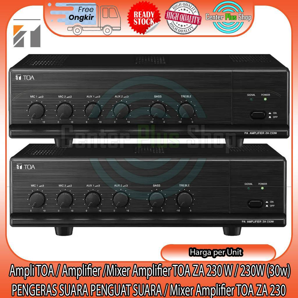 Jual Toa Ampli Za 230w Alat Mengatur Pengatur Penguat Suara Paging Orasi Upacara Carcall Masjid ...