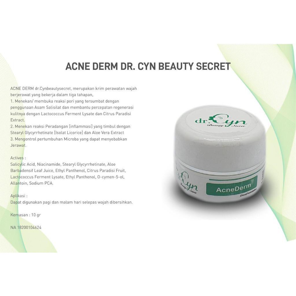 Jual Krim Malam Acne Derm (AN1) | Shopee Indonesia