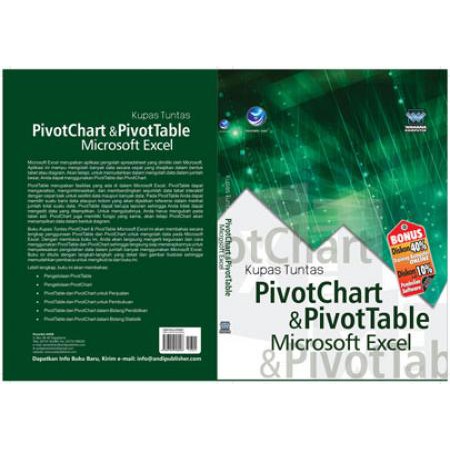 Jual Kupas Tuntas PivotChart Dan PivotTable Microsoft Excel - Wahana Komputer | Shopee Indonesia
