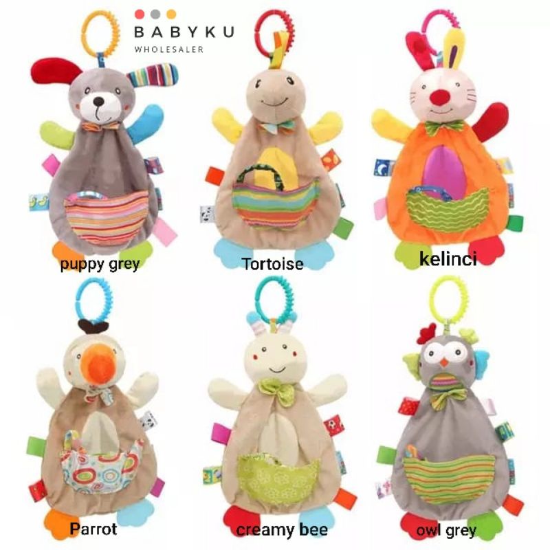 Jual Mainan boneka bayi gantungan stroller rattle teether / Baby ...