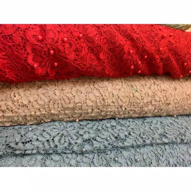 Jual Brokat Lace Mutiara | Shopee Indonesia