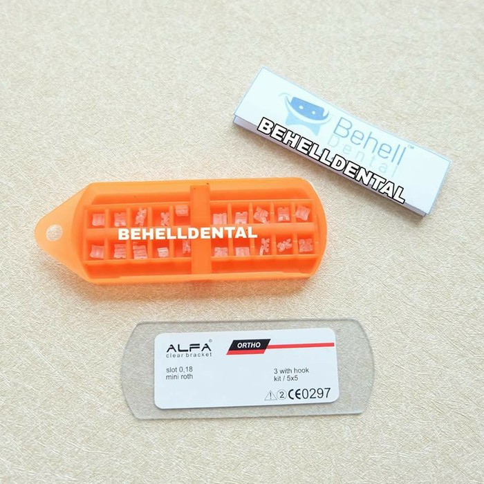 Jual Sikat Gigi Behel - Behel Gigi - Karet Behel Bracket Alfa Clear ...