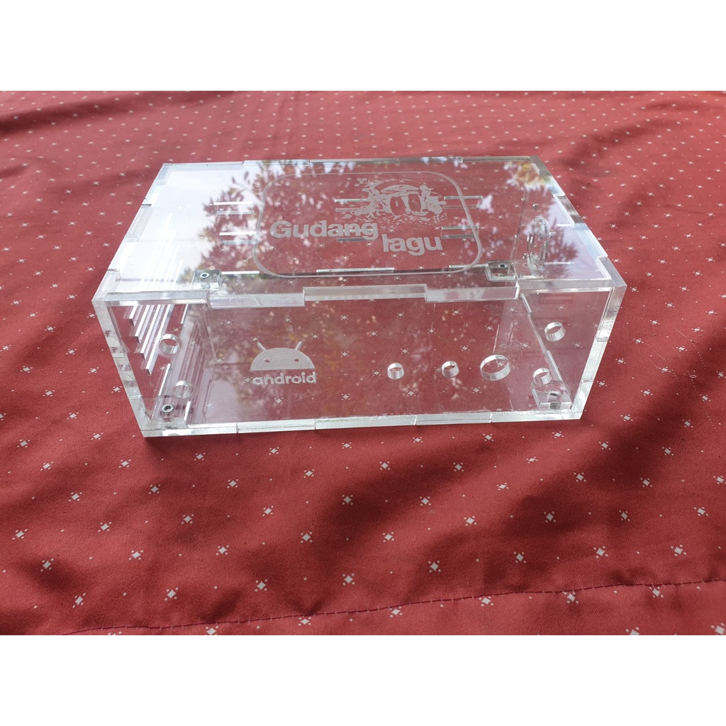 Jual BOX Elektronik Bahan Akrilik 5mm Bisa Custom Gambar | Shopee Indonesia