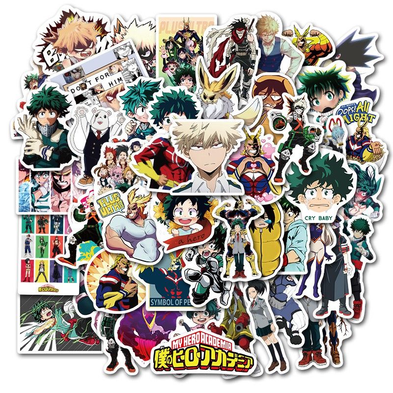 Jual [25 PCS] Sticker Anime Boku No Hero Academia | Shopee Indonesia