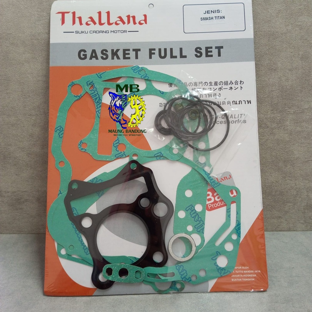 Jual PAKING FULL SET SMASH TITAN + SEAL KLEP FULLSET SMASH TITAN PULSET SMASH TITAN THALLAND ...