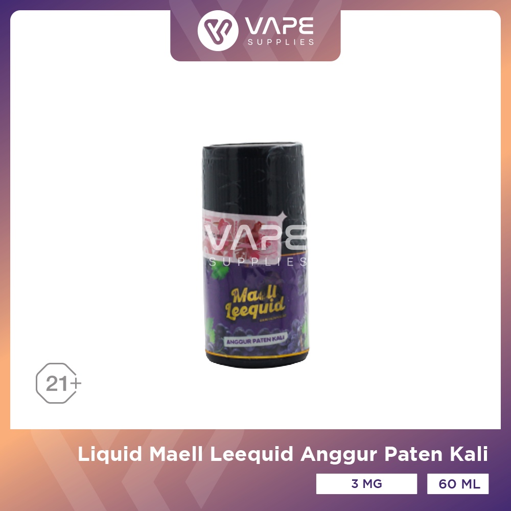 Jual Liquid Maell Leequid Anggur Paten Kali 60ML by Rcraft x Mael Lee ...