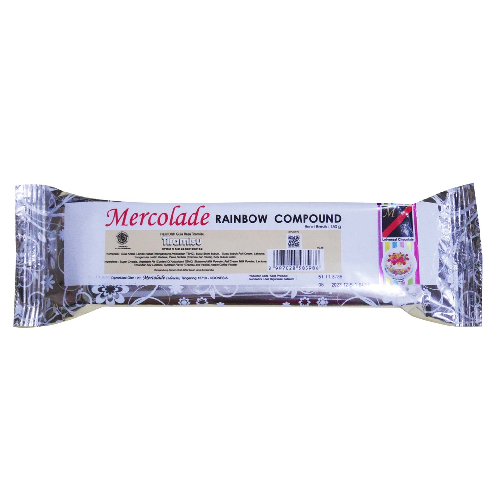Jual MERCOLADE CHOCOLATE COMPOUND 150 GRAM - ANEKA RASA | Shopee Indonesia