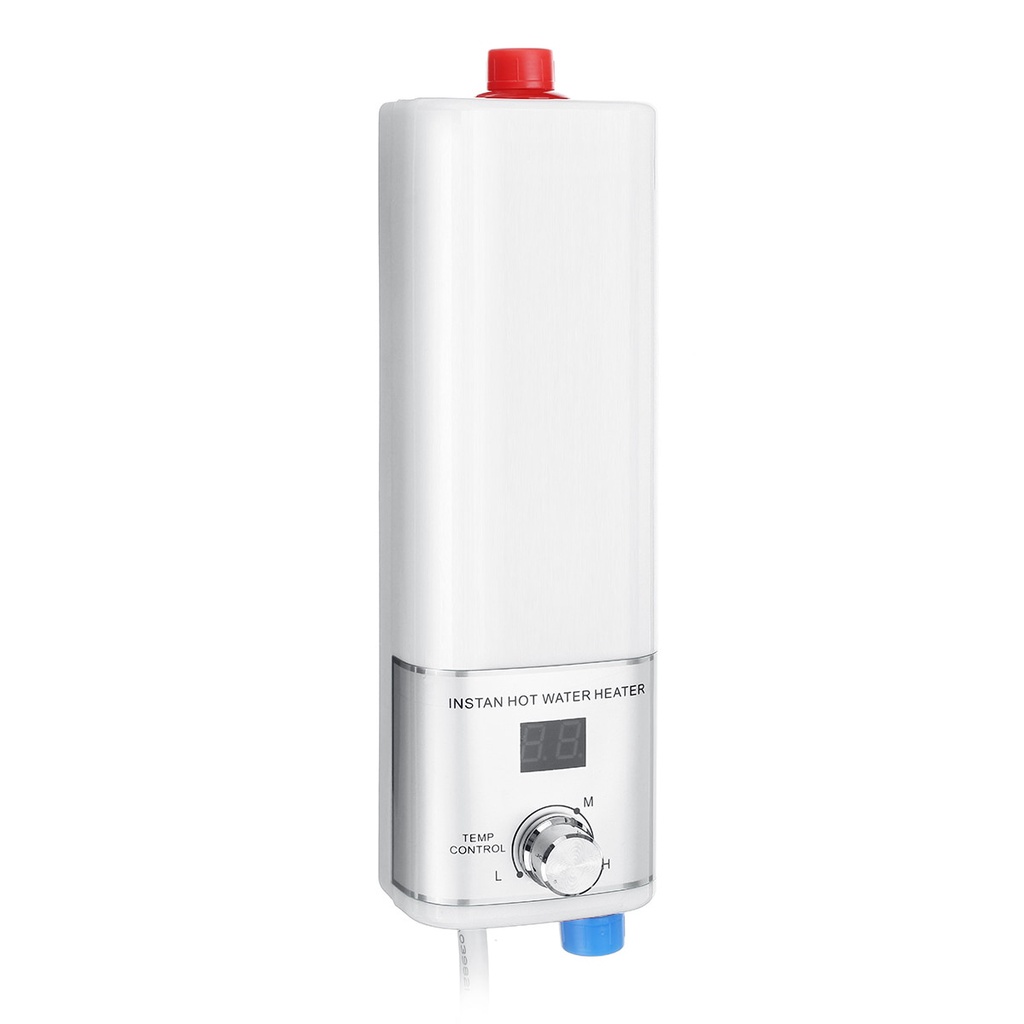 Jual Water Heater Pemanas Air 5500w Electric Tankless Mini Instant Indoor Shower Kitchen ...