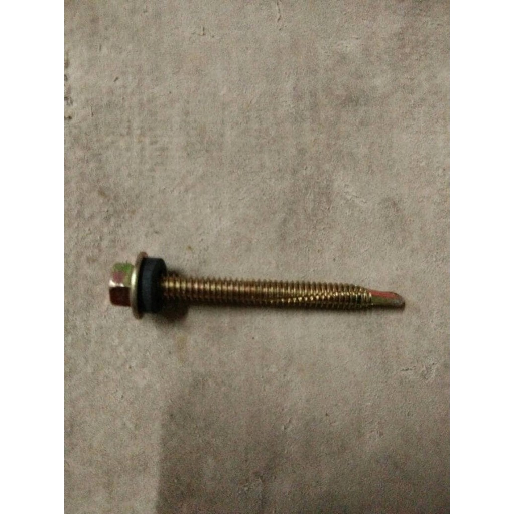 Jual BAUT ROOFING 5 CM / SEKRUP SKRUP SCREW Eden | Shopee Indonesia