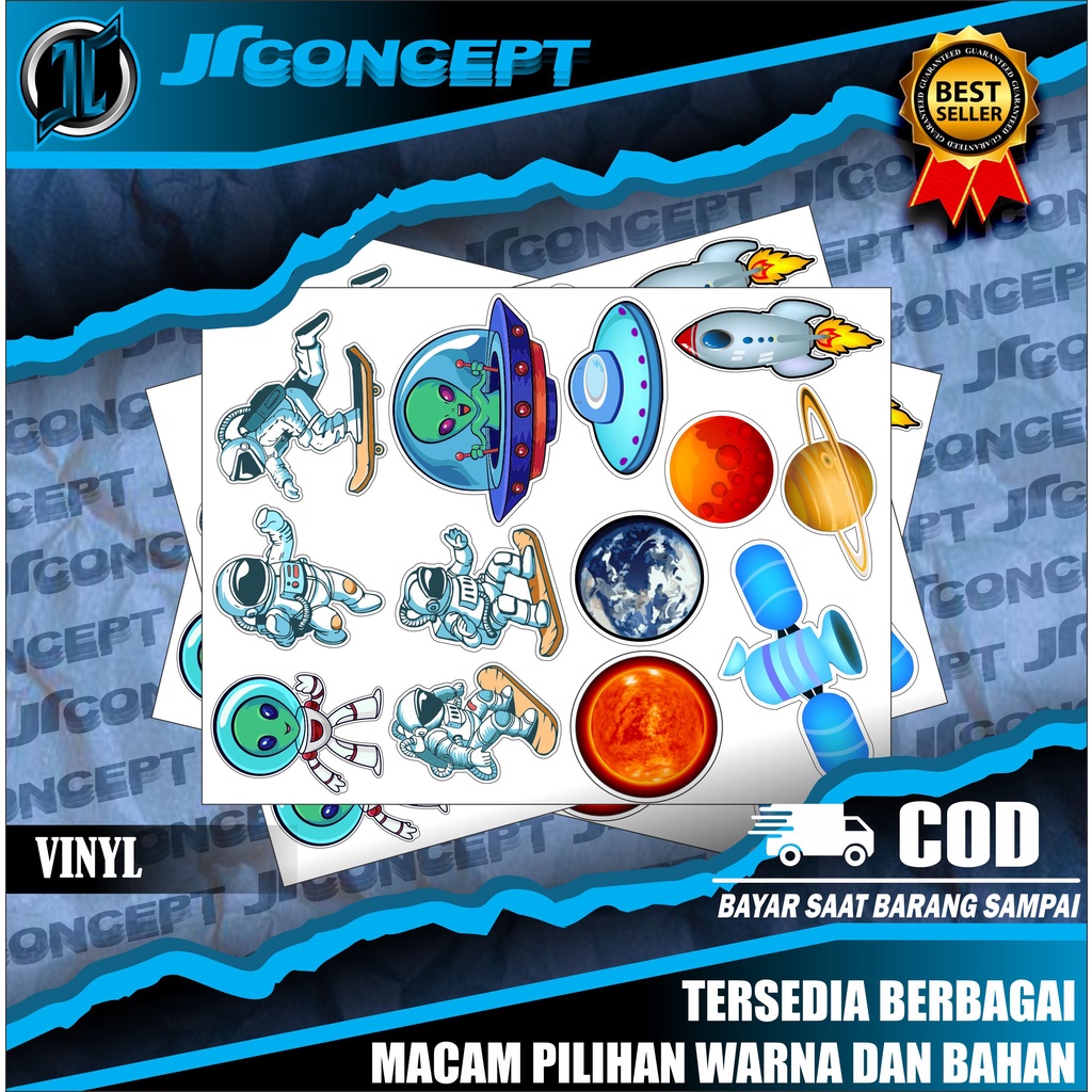 Jual STICKER ASTRONOT MURAH (1 LEMBAR) | Shopee Indonesia
