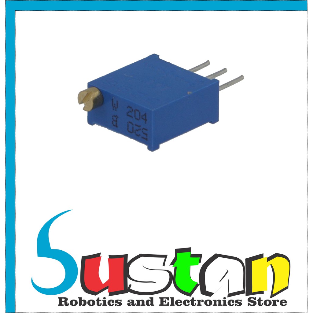 Jual Multiturn 3296 200K Ohm Trimmer Potentiometer Variable Resistor ...