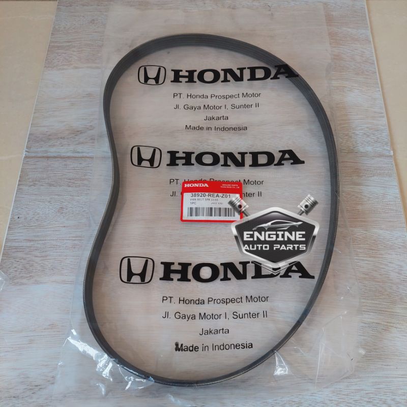 Jual van belt fan belt tali kipas honda Jazz idsi vtec GD3 / mobilio ( 5pk - 1144 ) no part ...