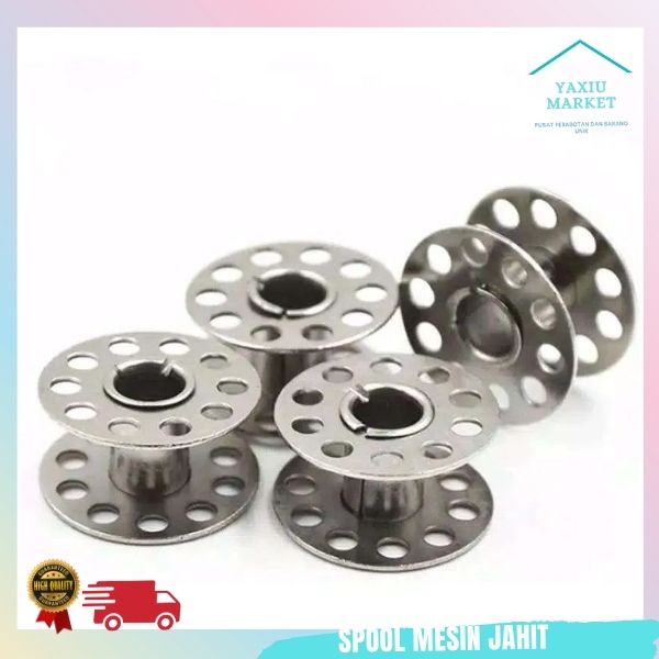 Jual COD Spool Spul Bobbin Besi Mesin Jahit Mini dan Tradisional ...
