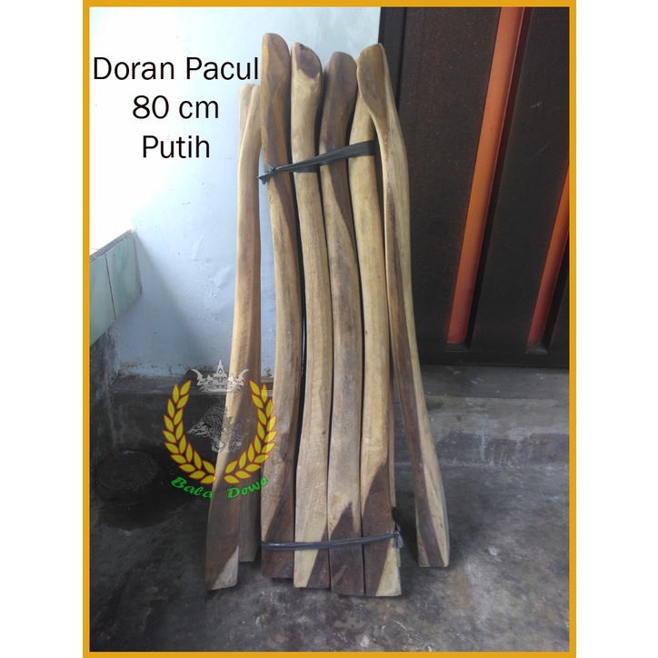 Jual Doran Gagang Cangkul / Garan Pacul Panjang 80cm putih | Shopee ...