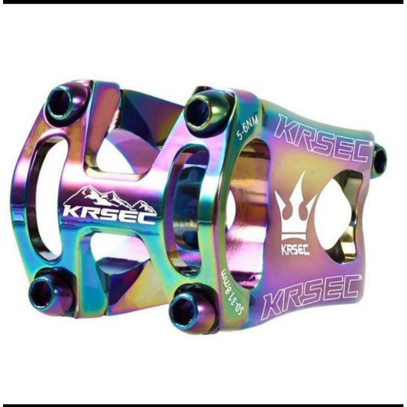 Jual Krsec stem rainbow sepeda XC AM oversize 31.8 × 50 mm | Shopee ...