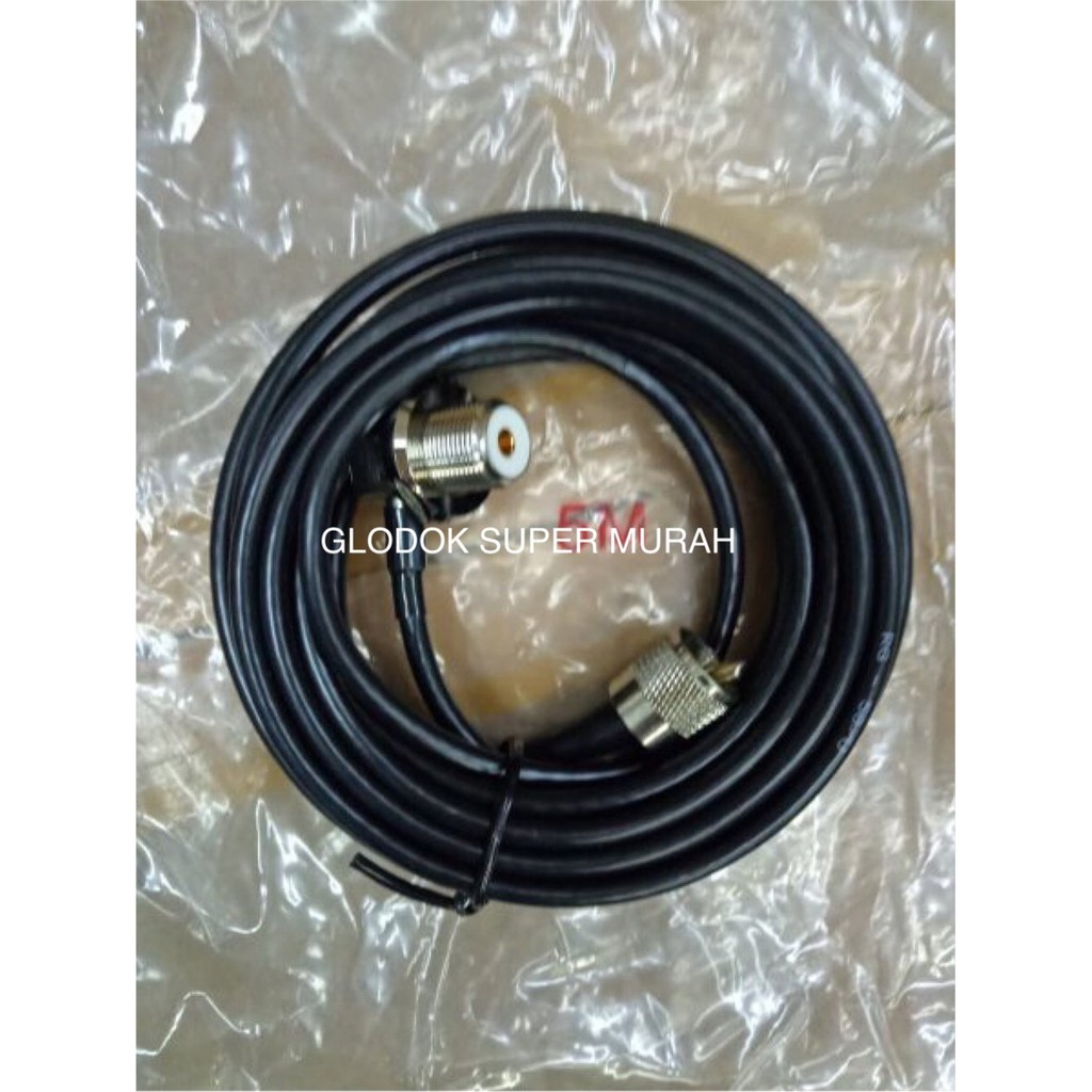 Jual KABEL RG 58 PANJANG 5meter SIAP PAKAI | Shopee Indonesia