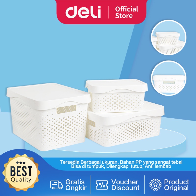 Jual Vusign Storage Box / Kotak Penyimpanan Organizer Plastik Bahan PP ...