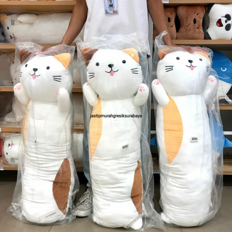 Jual KITTEN PLUSH 90CM BONEKA KUCING MINISO BONEKA JUMBO MINISO ...