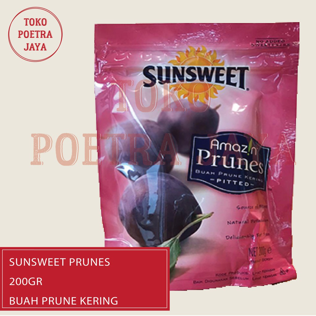 Jual SUNSWEET PRUNES 200GR (BUAH PRUNE KERING) | Shopee Indonesia