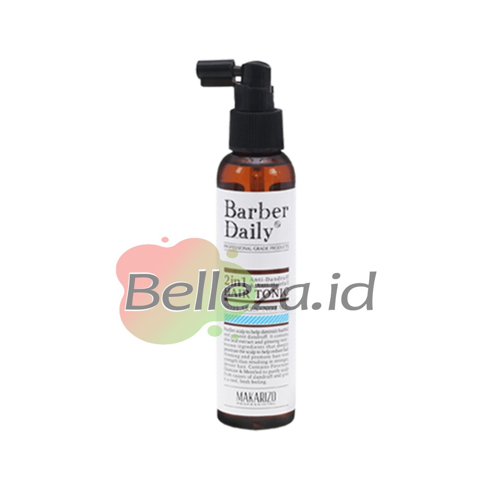 Jual Makarizo Barber Daily Hair tonic 2 in 1 140ml | Shopee Indonesia