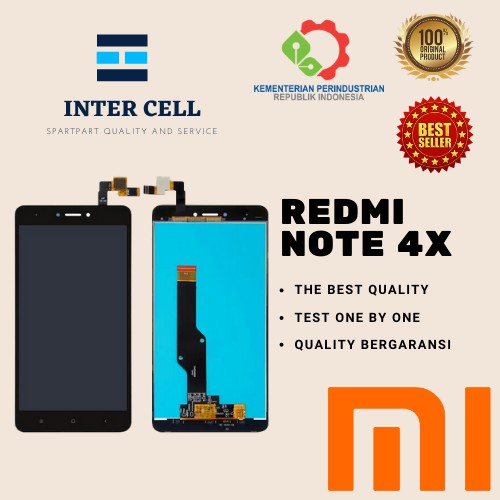 Jual LCD Xiaomi Redmi Note 4 X Snapdragon Fullset Touchscreen | Shopee Indonesia