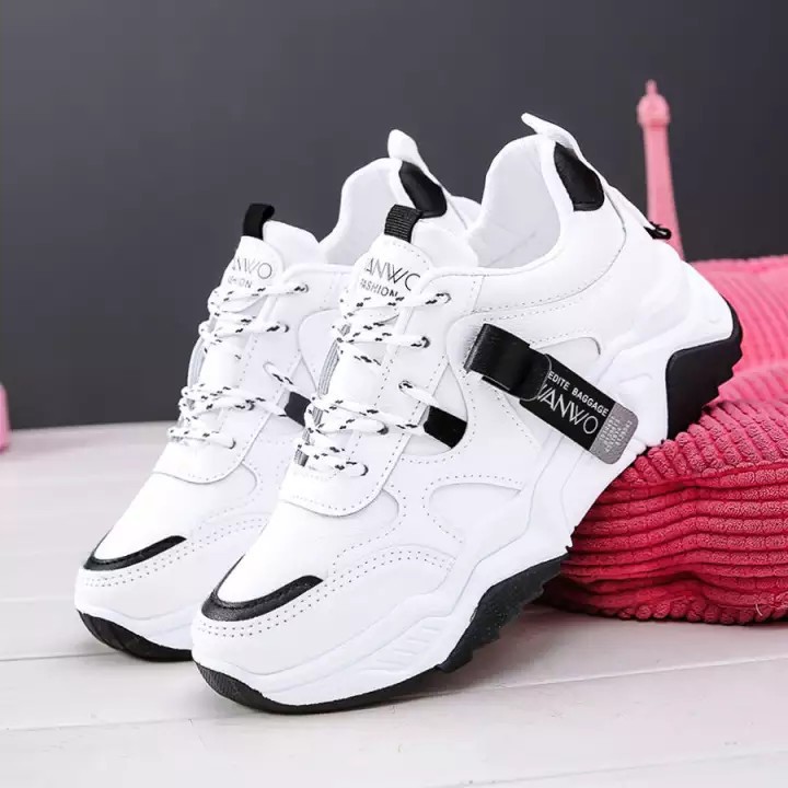 Jual Sepatu Wanita Kets Casual WANWO Shoes Staylish - Running Fashion ...