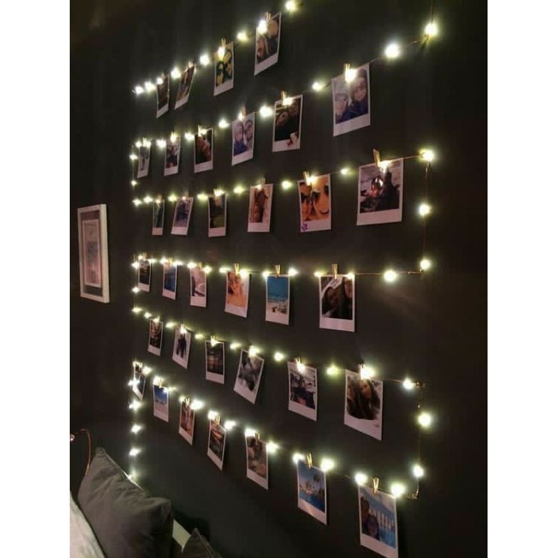 Jual Lampu Tumblr Led Hias Kamar Dinding Tumbler Gantung Tirai | Shopee ...