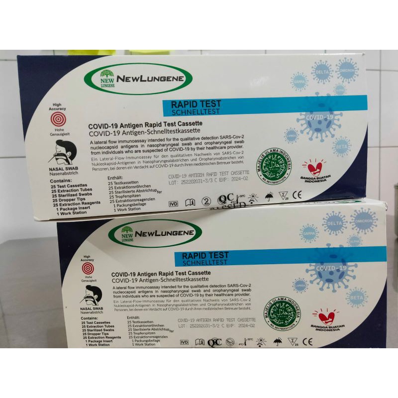 Jual Rapid Test Antigen Hidung 1box Isi 25set | Shopee Indonesia