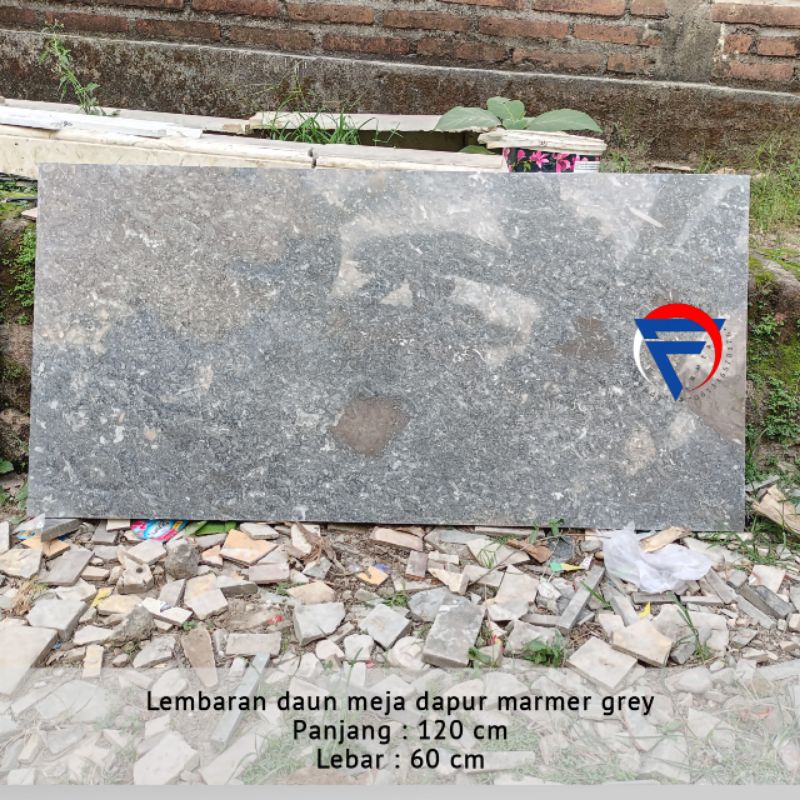 Jual Lembaran batu marmer grey abu abu 120x60 dan 60x60 | Shopee Indonesia