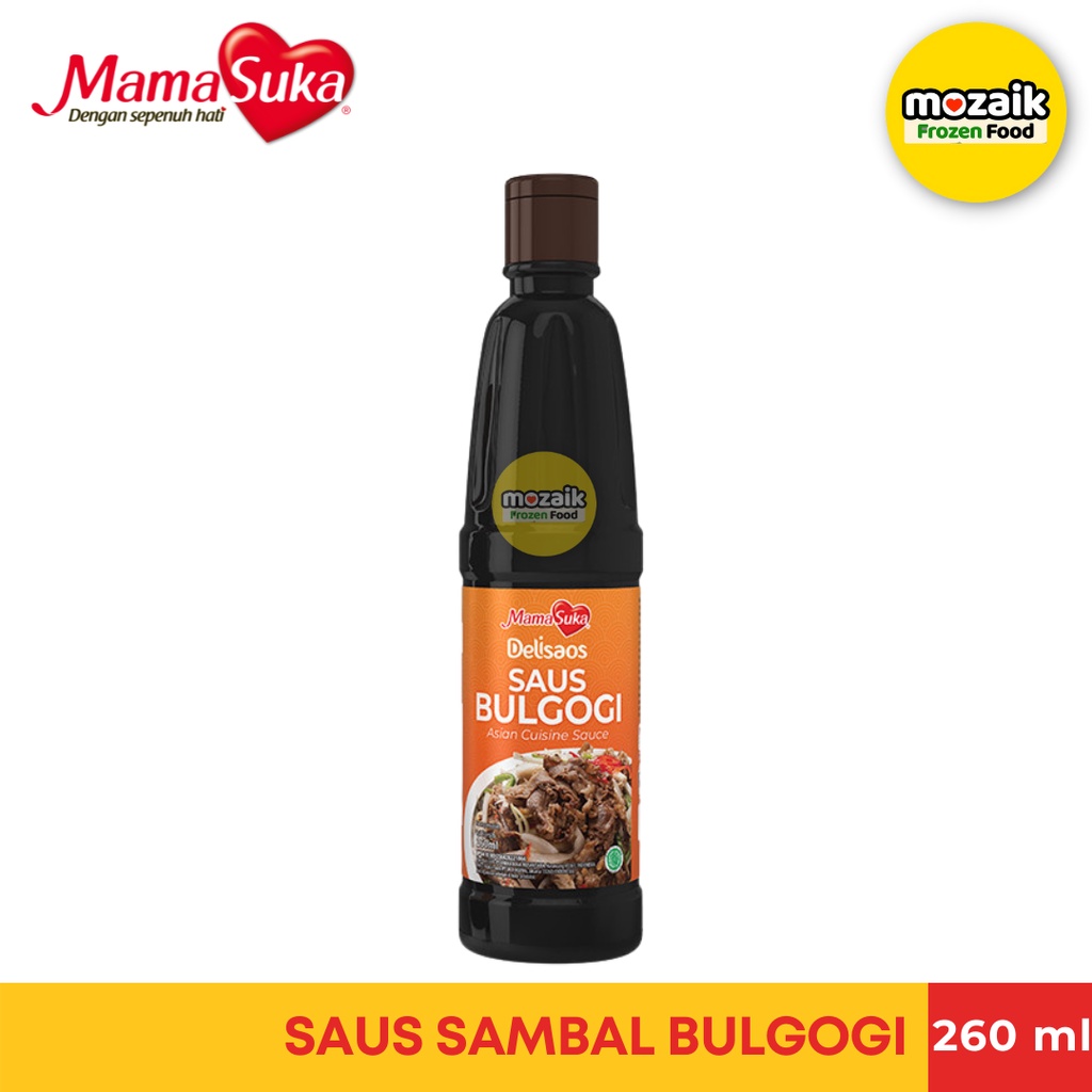 Jual Mamasuka Saus Bulgogi Frozen Food Palembang 260ml | Shopee Indonesia