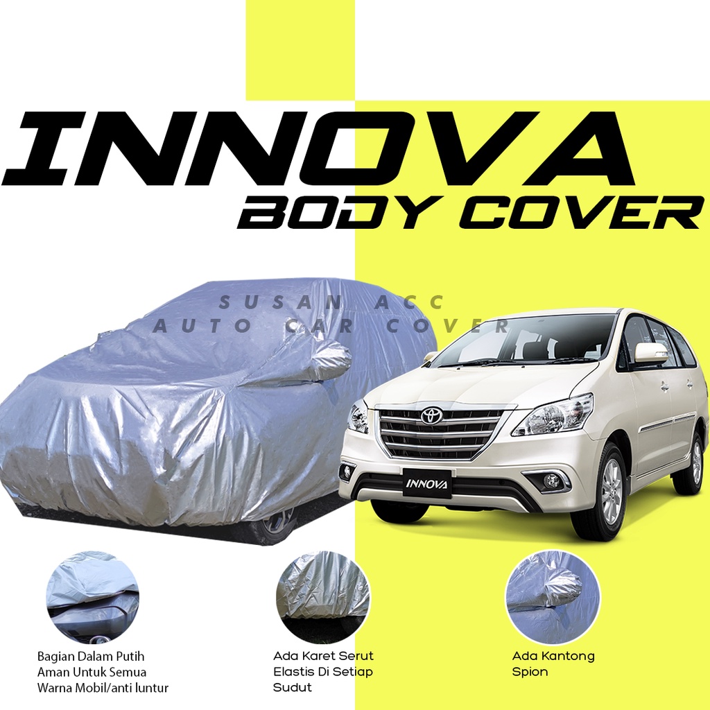 Jual Cover Mobil Innova Sarung Mobil Innova/kijang innova/kijang innova ...