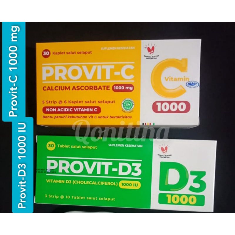 Jual PROVIT-C 1000 mg & PROVIT-D3 / PROMO!!! suplemen kesehatan ...