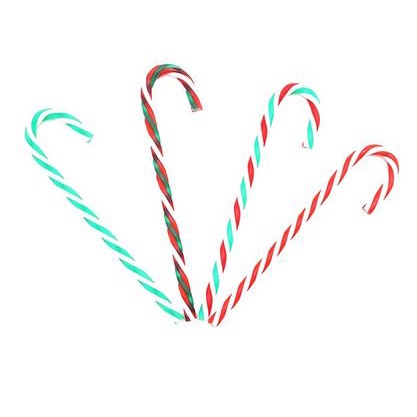 Jual 15 cm permen STICK LOLIPOP PANJANG dekorasi ornamen pohon natal ...