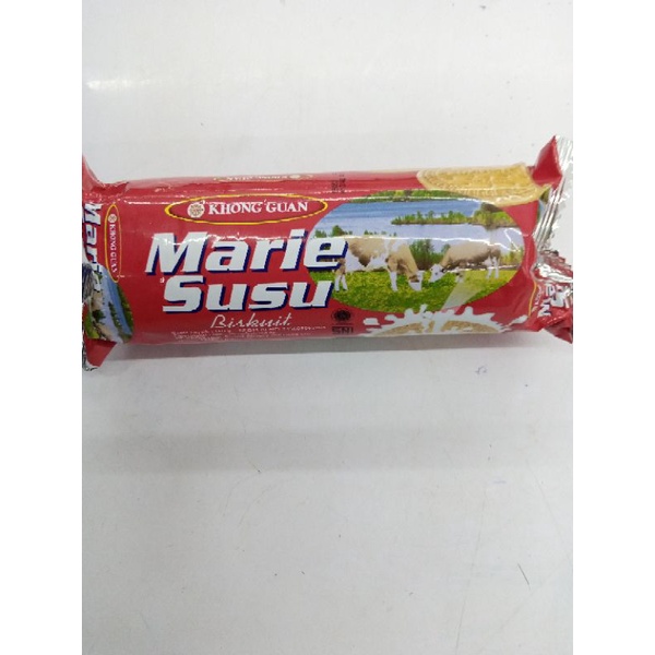 Jual Biskuit Marie Khong Guan Marie Susu Biskuit 160 Gram | Shopee ...